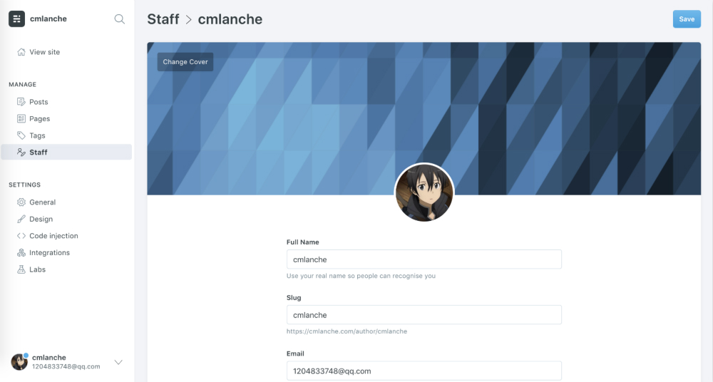 GitHub - cmlanche/ghost-next-theme: Next theme for ghost blog